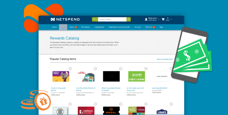 Netspend Channel Sales Program | Online Rewards Portfolio